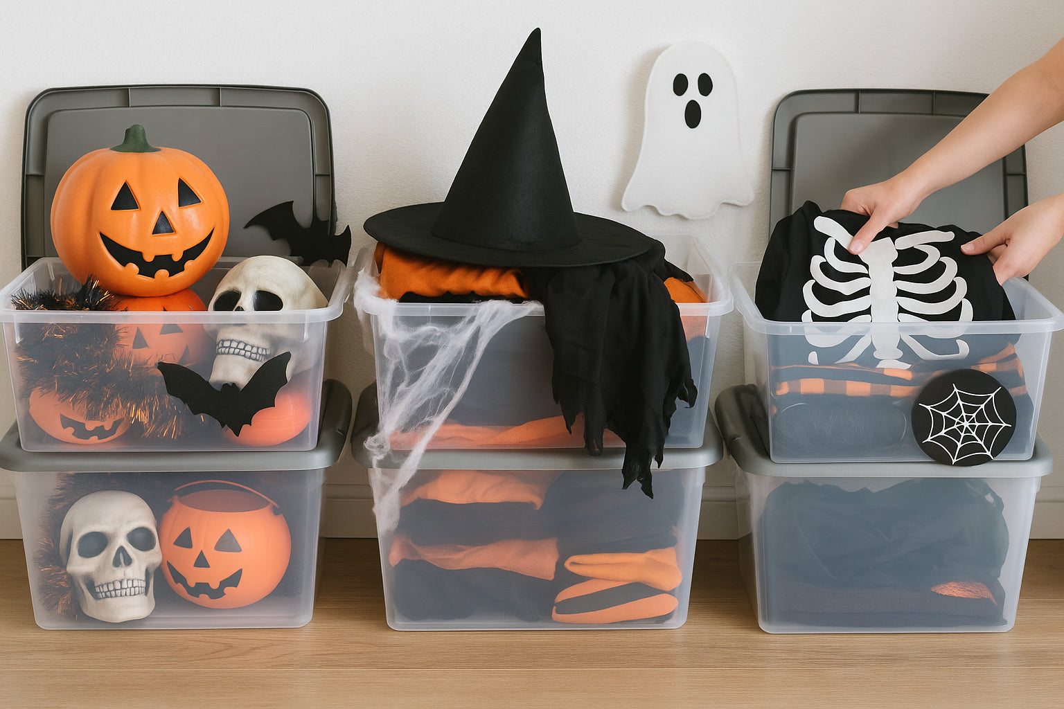 How to Store Halloween Decorations & Costumes for Next Year | Creative ...