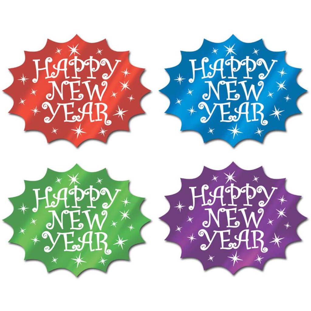 New Year Cut outs - Creative Minds