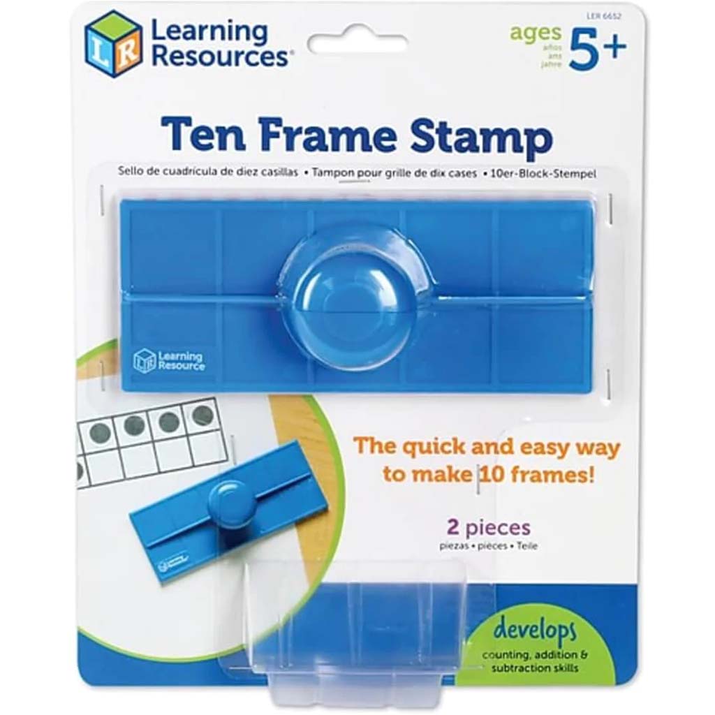 Buy Ten Frame Stamp for 50.0 AED Online | Creative Minds Art Supplies ...
