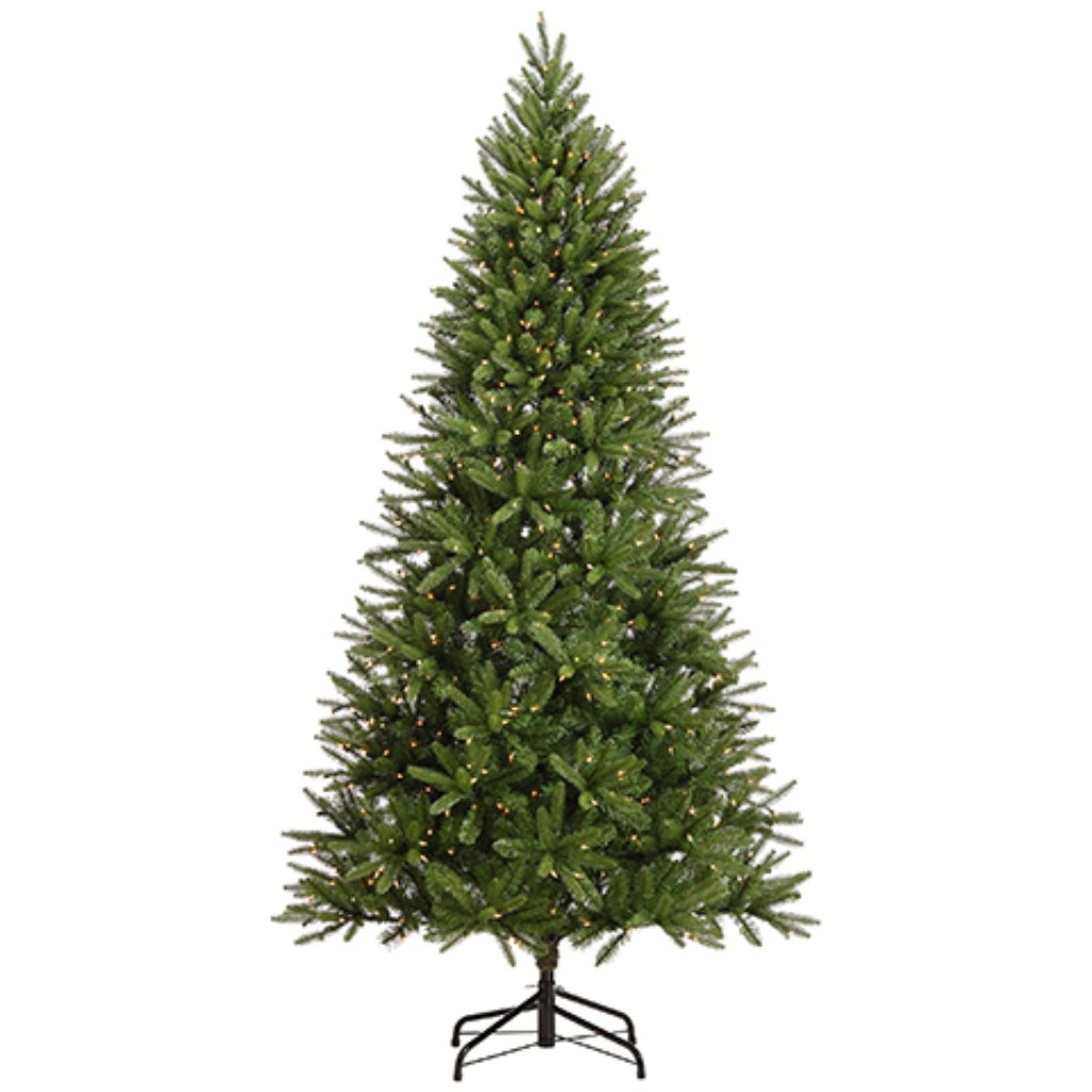 Buy Foothill Pine Tree x1210 With 600 Clear Lights on Metal Stand for ...