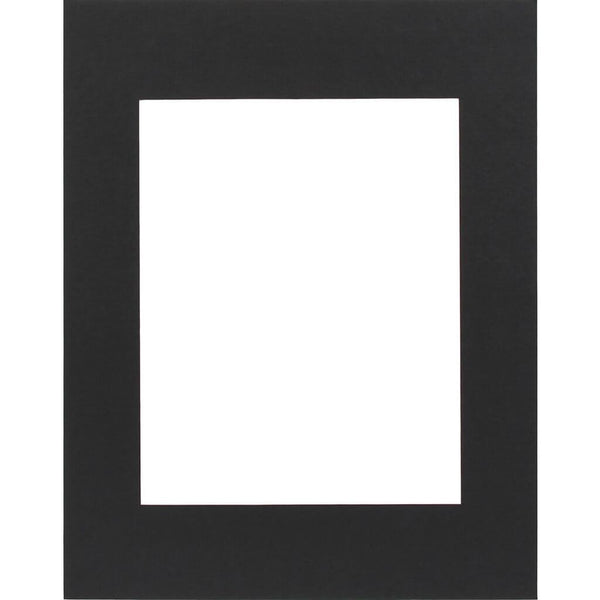 Black Rectangle Photo Mat: 11 x 14 Inches - Creative Minds