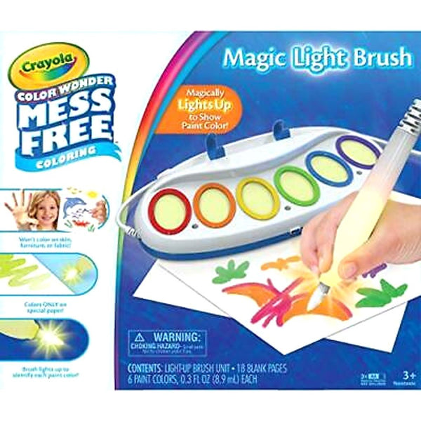 Crayola Color Wonder Magic Light Brush & Drawing Pad - Creative Minds