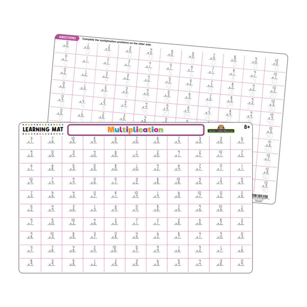 Multiplication Learning Mat - Creative Minds
