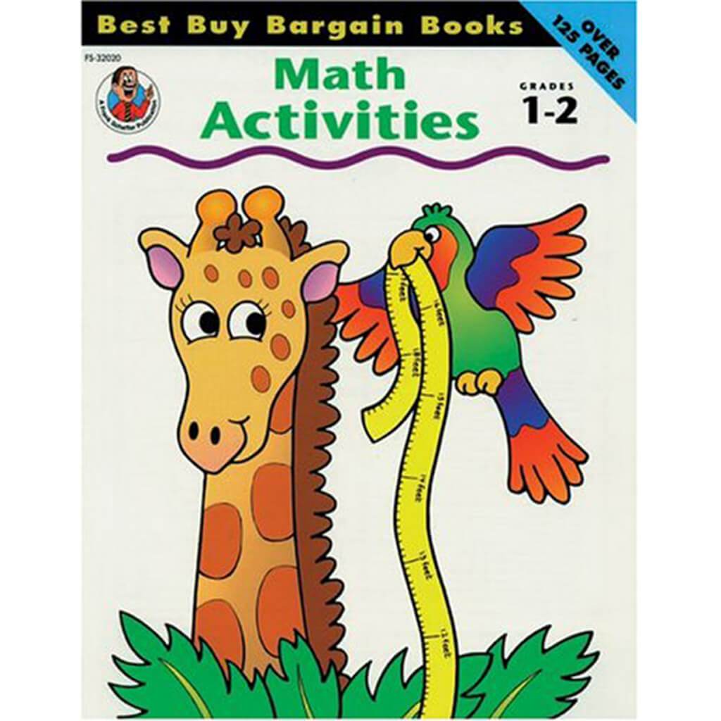 Math Activities Book Grade 1-2 - Creative Minds