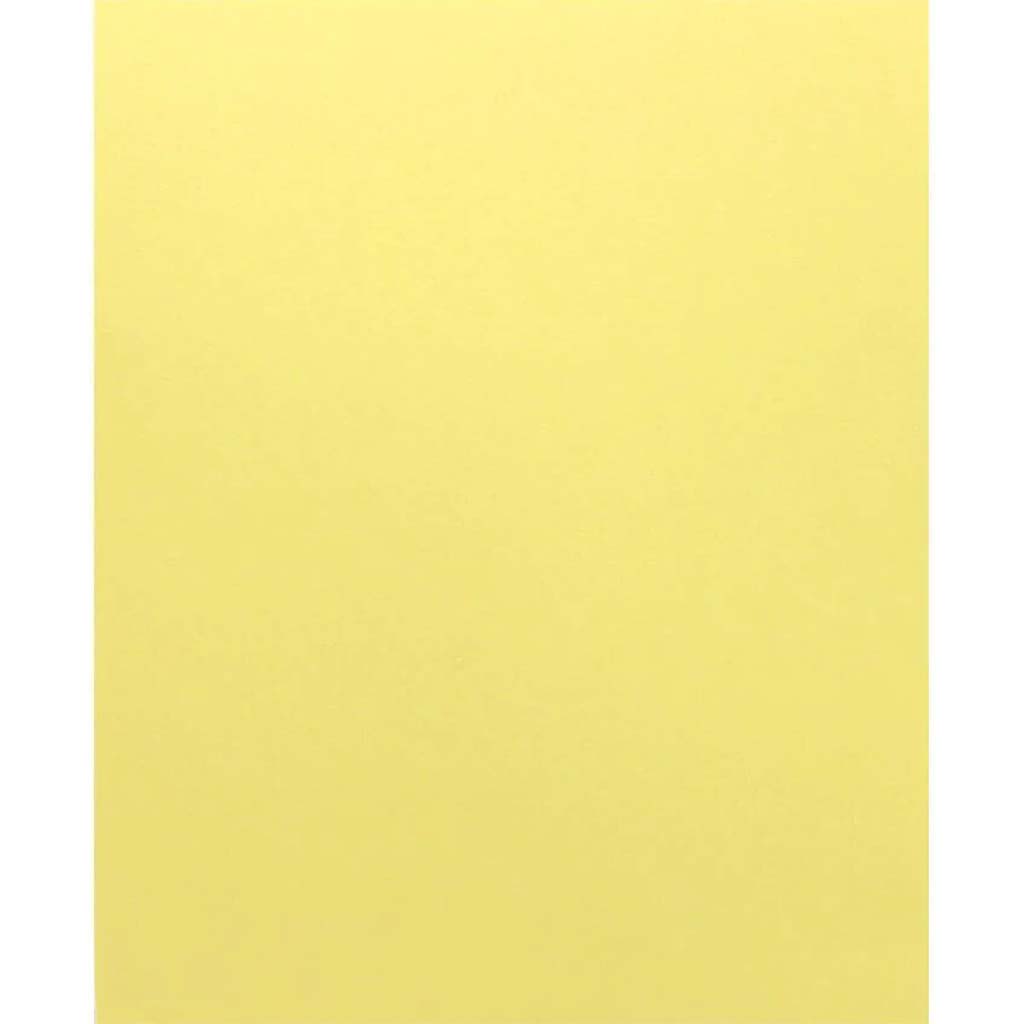 Cardstock Heavyweight 8.5in x 11in Sour Lemon - Creative Minds